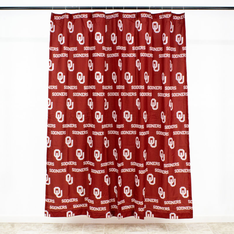 College Covers Ncaa Cotton Single Shower Curtain And Reviews Wayfair